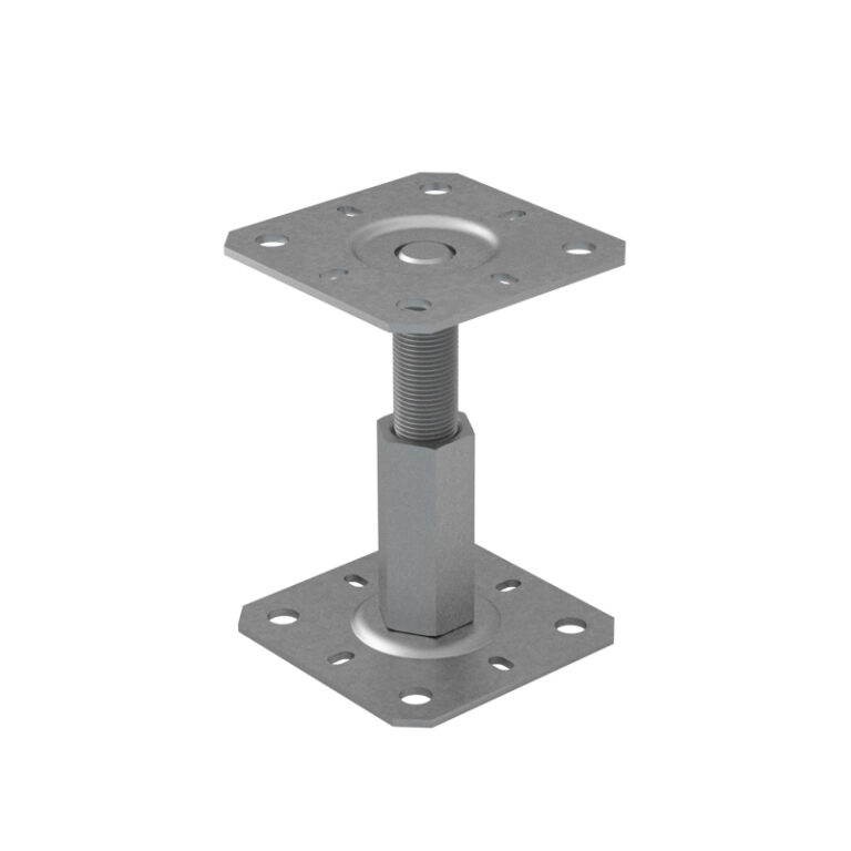 Heavy Duty Galvanised Height Adjustable Pergola Post Support – TG ...