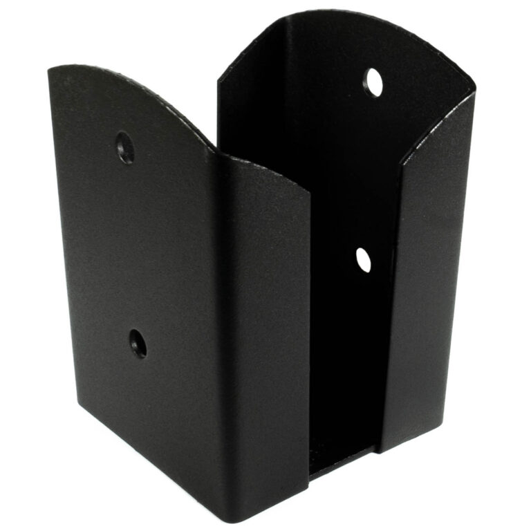 Black Bolt Down Pergola Post Support Post Bracket Post Anchor – TG ...