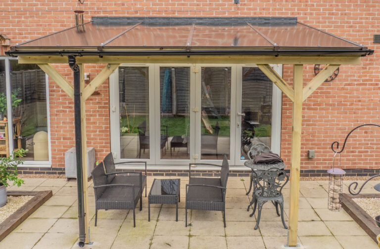 Lean-to Pergola Vista Complete Self-Assembly Kit – TG Supplies – Your ...