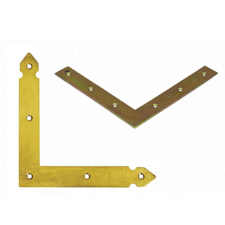 Black Decorative Flat Right Angle Bracket L Shape Corner Brace – TG ...