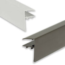 PVC F-Section For Polycarbonate Sheet – TG Supplies – Your #1 Supplier ...