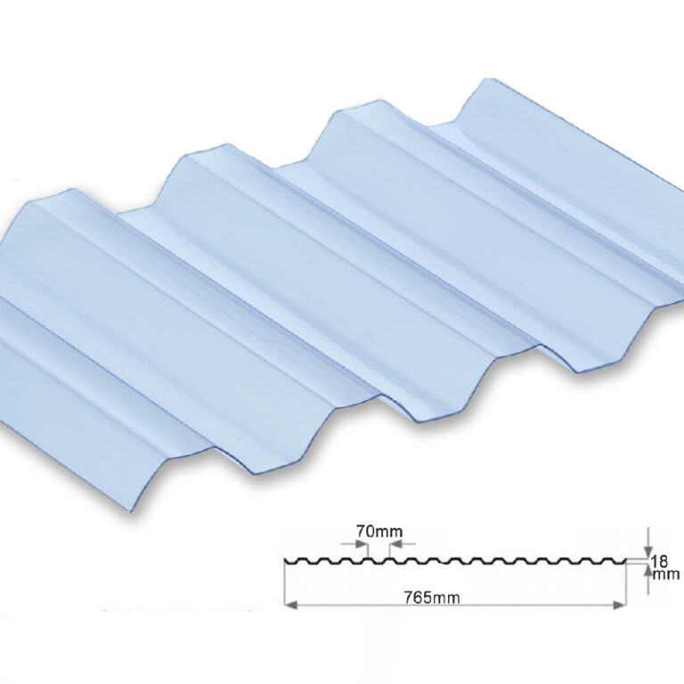 Clear Mini Profile Corrugated PVC Roofing Sheets – TG Supplies – Your ...
