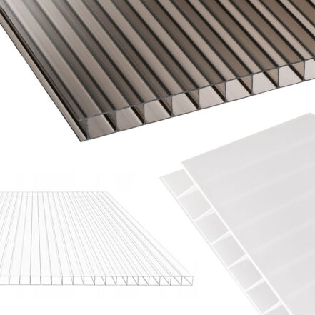 Clear H Section | Joining Strip for Polycarbonate Roofing Sheets 6, 10 ...