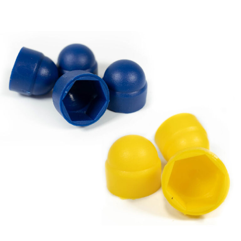 PVC Plastic Caps Fixings With Screws For Corrugated Roofing Sheets in ...
