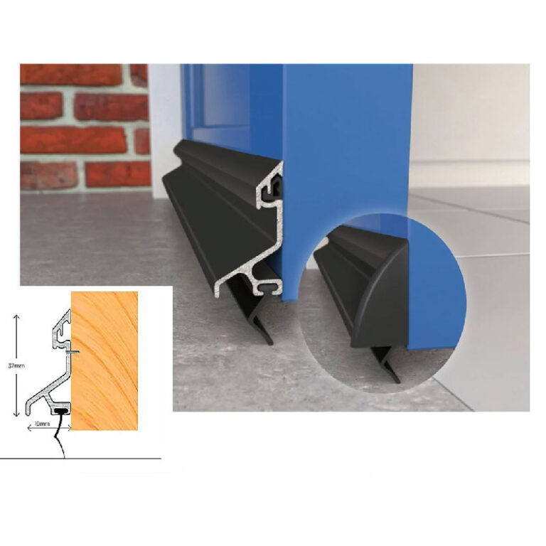 Exitex Expelex Aluminium Door Draught Excluder Rain Deflector Weather ...