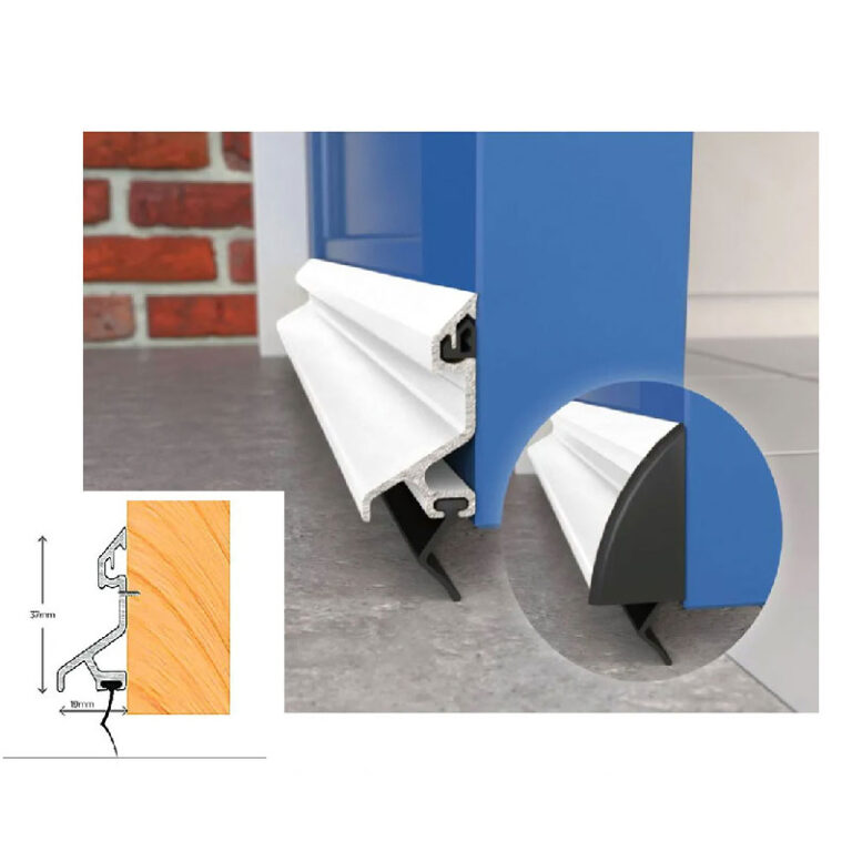 Exitex Expelex Aluminium Door Draught Excluder Rain Deflector Weather ...