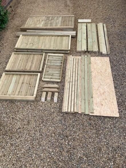 Heavy Duty Treated Timber Garden Bar Flat Pack – TG Supplies – Your #1 ...