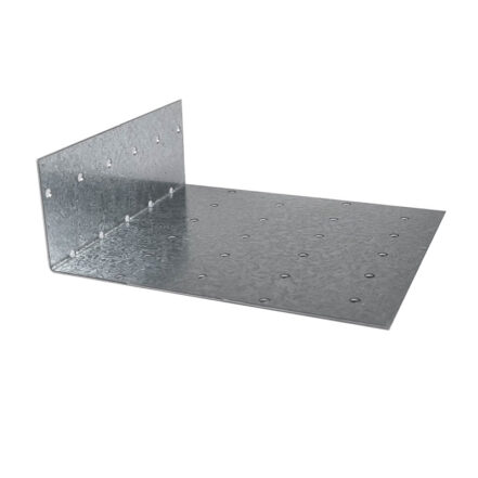 Heavy Duty Galvanised Sole Plate Anchor Nail Plate Angle Bracket Corner ...
