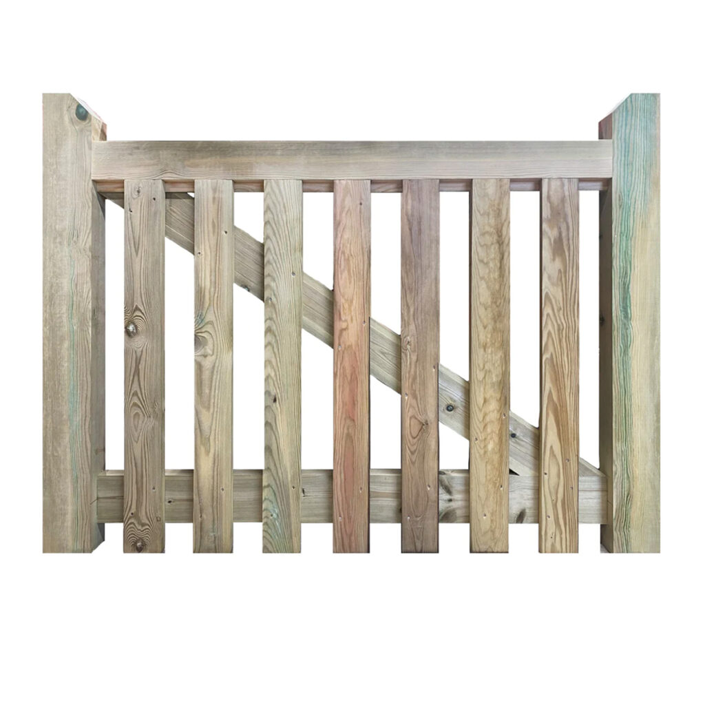 Solid Wooden Handmade Pedestrian Garden Entrance Jackson Gate – TG ...
