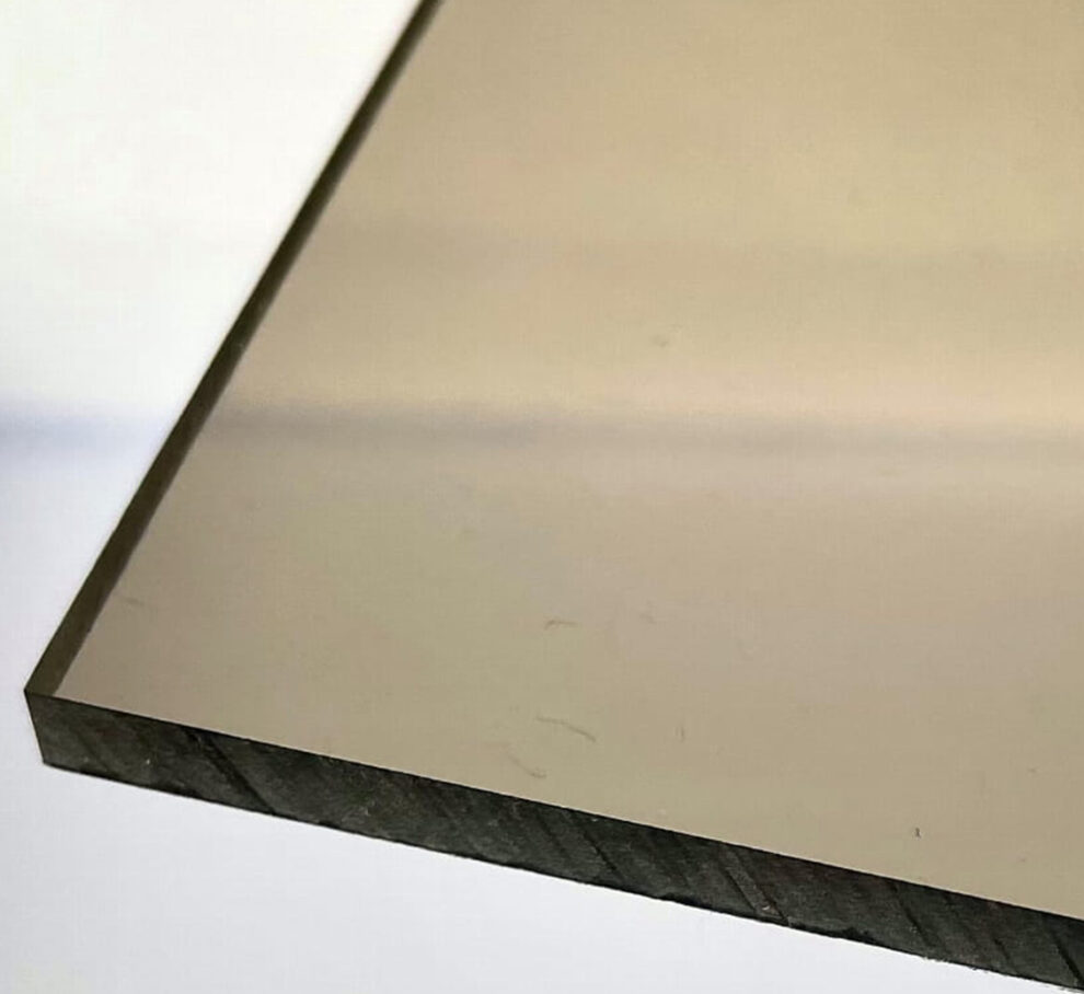 Glass Like Solid Bronze Plexiglass Perspex Polycarbonate Sheets – UV ...